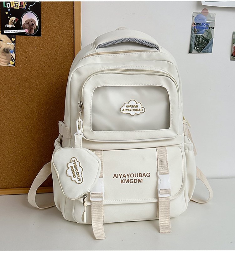 Ita Bag 2025 Autumn New High-capacity Canvas School Bag Popular Display ...