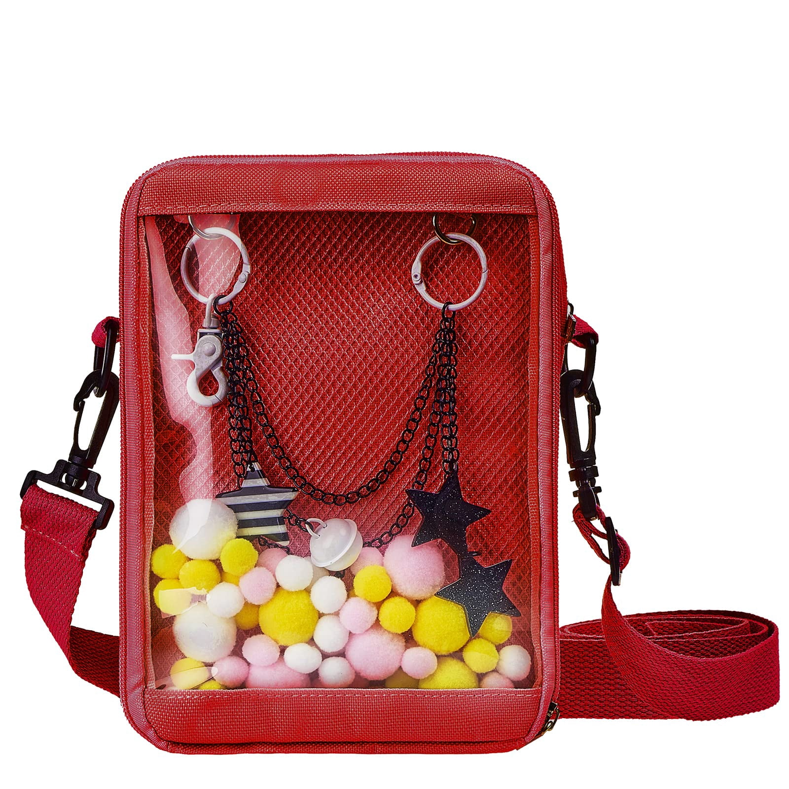 Ita Bag DIY Clear Crossbody Bag Shoulder Messenger Bag Purse Anime ...