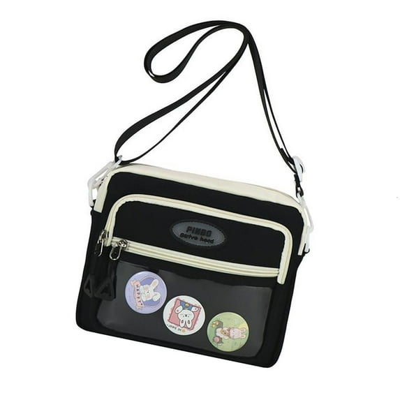 Ita Bag Shoulder Crossbody Bags With Clear Badge Display For Fashion ...