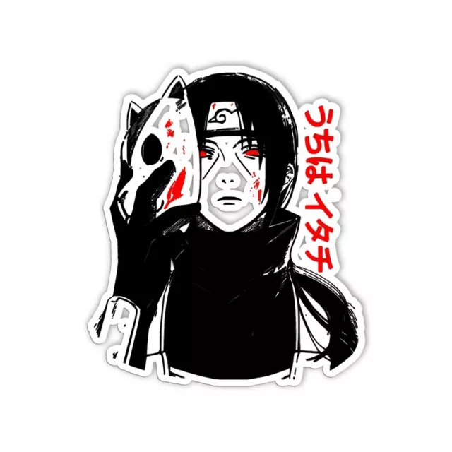 Itachi Uchiha Naruto Shippuden 17W134 Aasticker Anime Decal Phone Decal ...