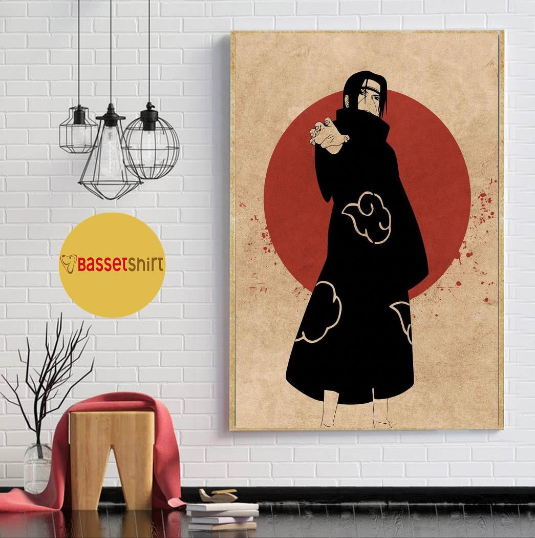 Itachi Uchiha bloodmoon poster 16 x 24 Inch Poster - Walmart.com