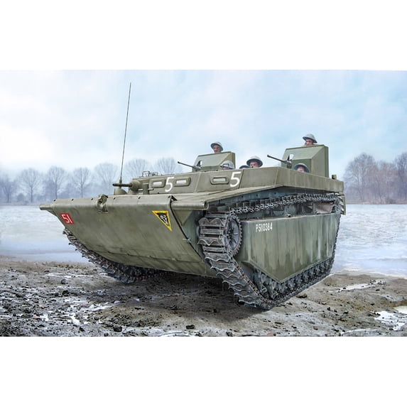 Italeri 6752 LVT-4 Water Buffalo 1/35 Scale Plastic Model Kit - Walmart.com