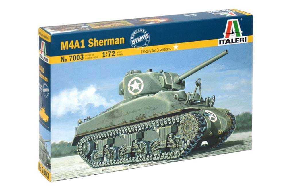 Italeri 7003S Model, M4 Sherman - Walmart.com