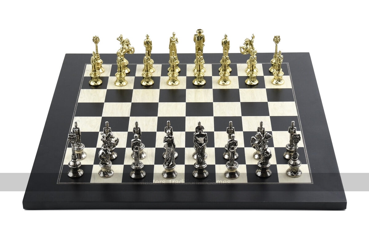 Italfama Napoleon Metal Chess Set - Board not included - Walmart.com