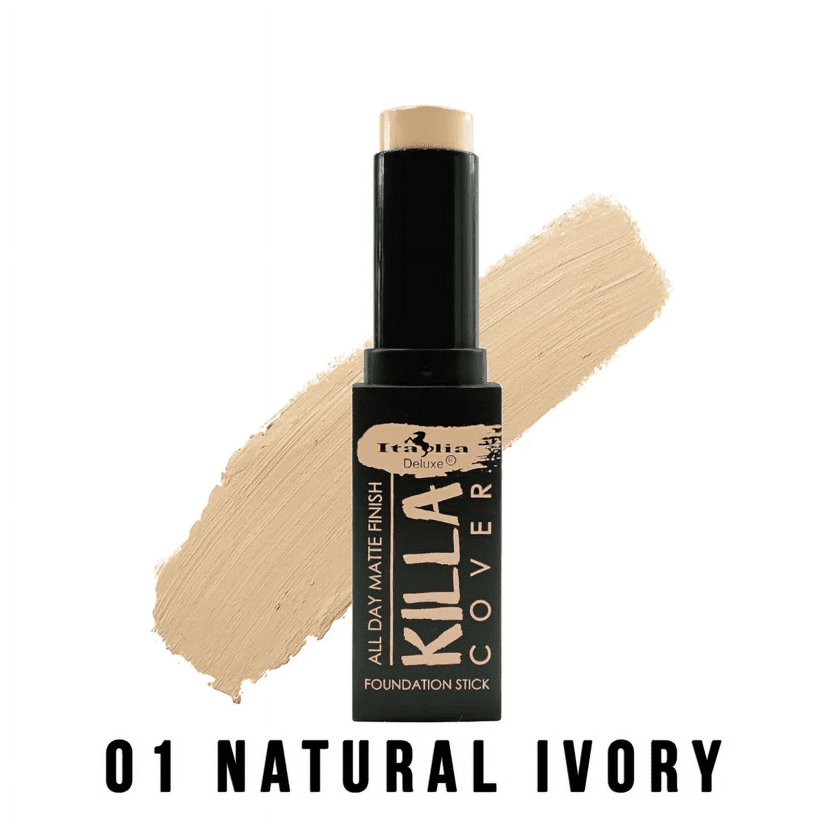 Italia Deluxe Killa Cover All Day Matte Finish Foundation Stick (01 ...
