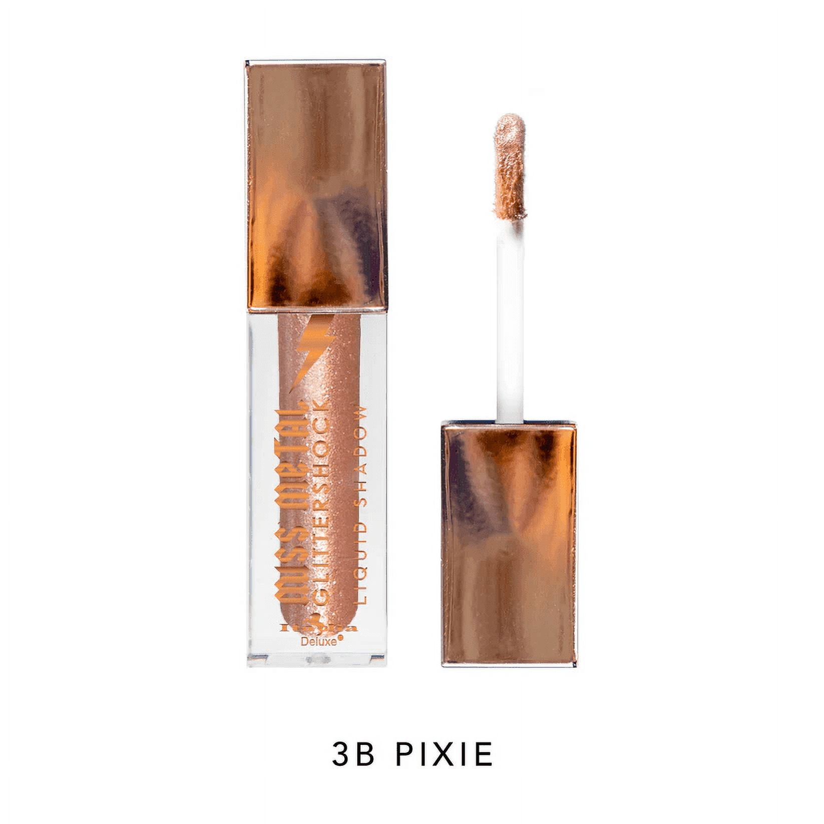 Italia Deluxe Miss Metal Glittershock Liquid Eyeshadow (03B - Pixie) - Walmart.com