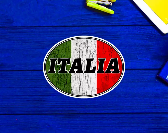 Italia Flag Italy Italian Rome Venice Florence Sticker Phone Decal ...