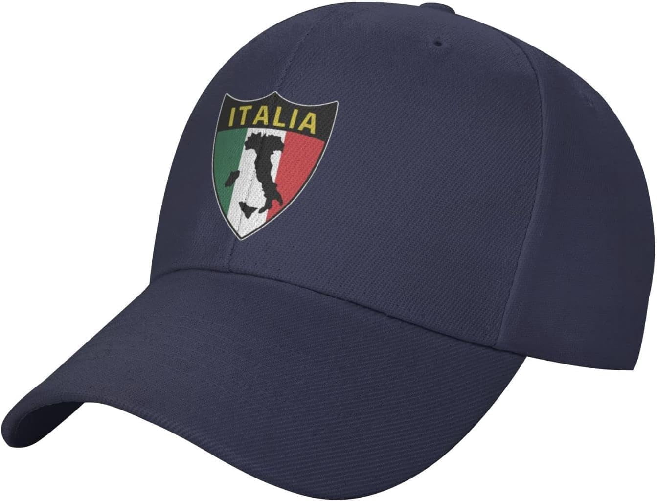 Italia-Flag-Shield-Love-Home-Italy- Baseball Cap Men - Classic Dad Hat ...
