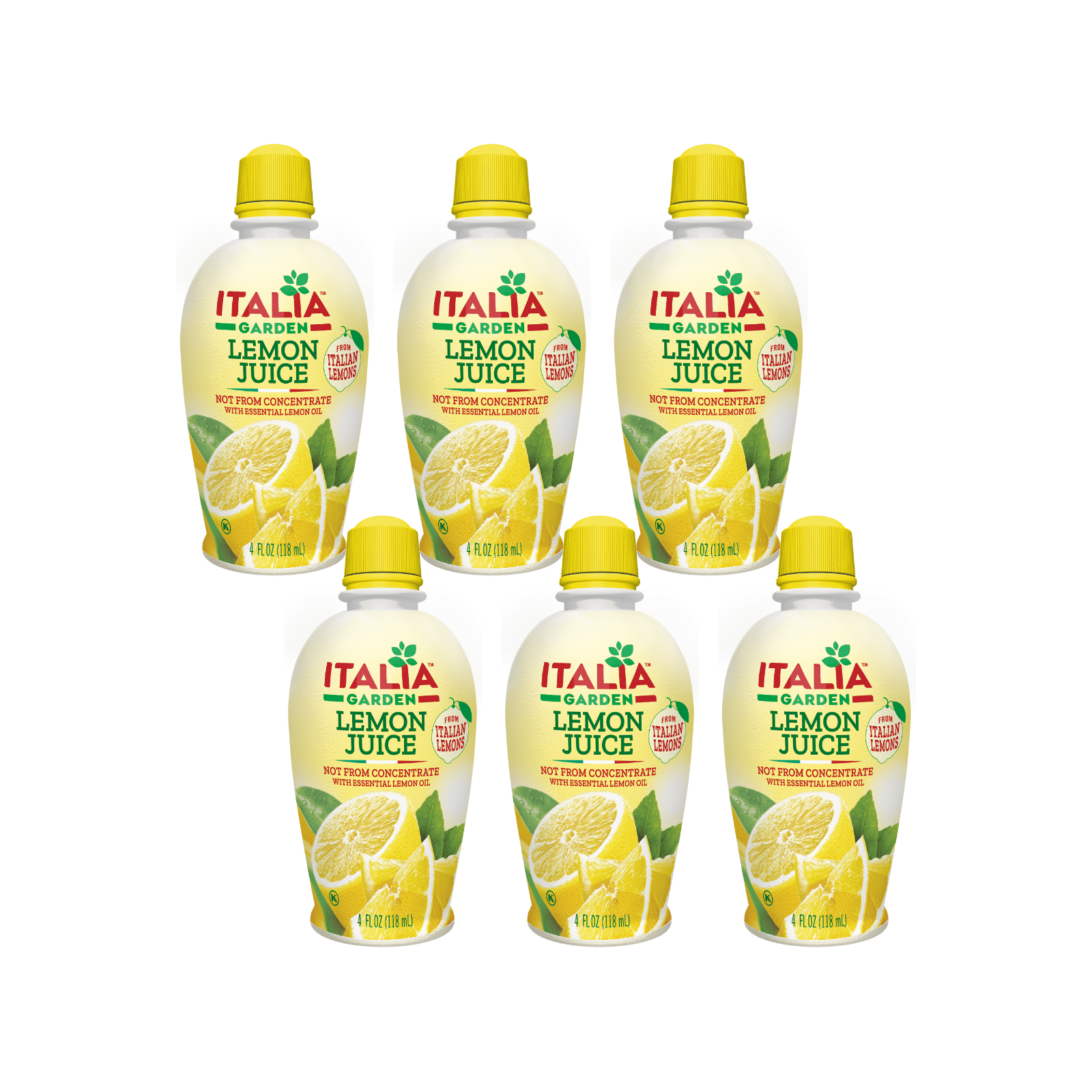 Italia Garden Italian Lemon Juice, 16 fl oz (Pack of 6) - Walmart.com