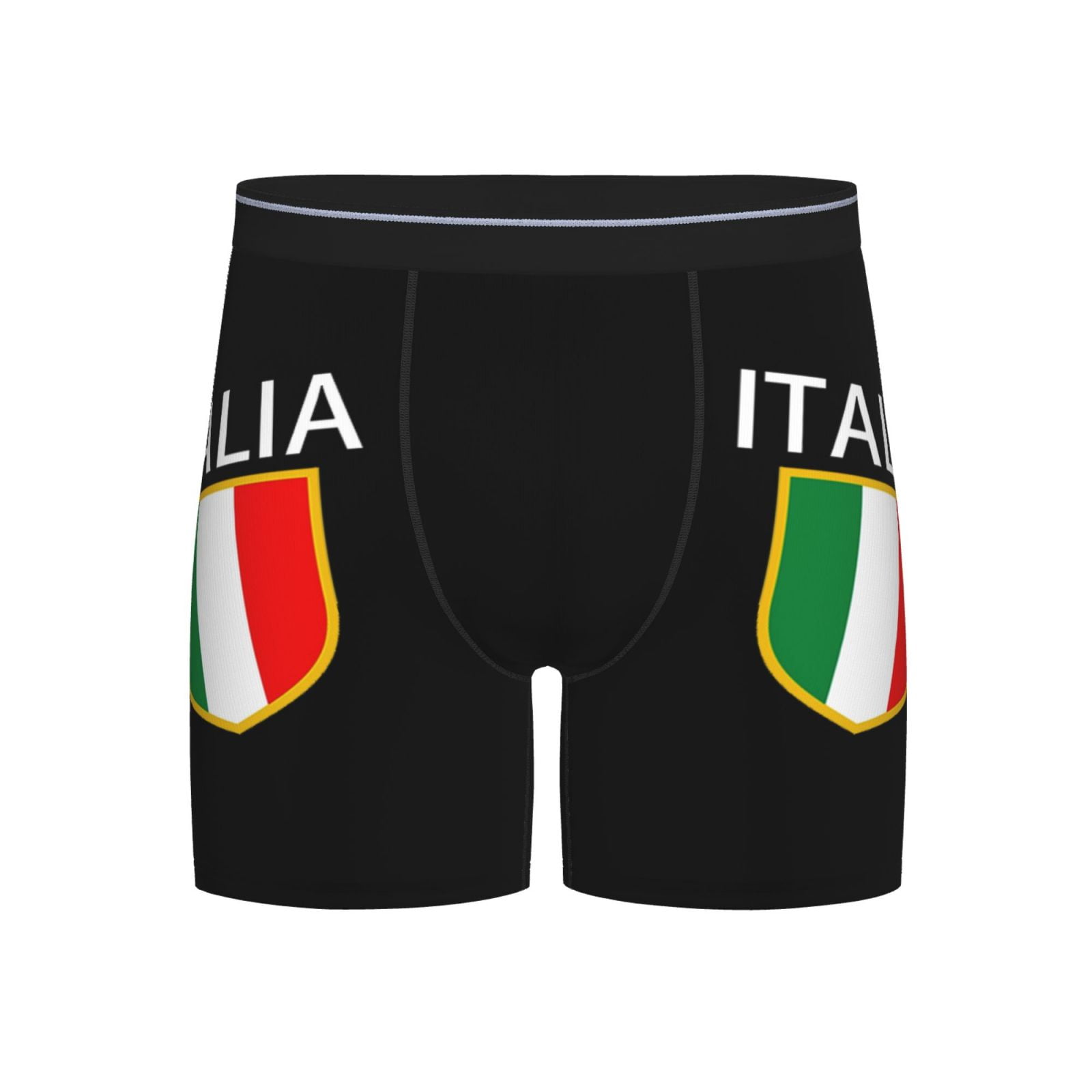 Italia Italian Flag Italy Boxer Briefs Novelty Underwear With Fly ...