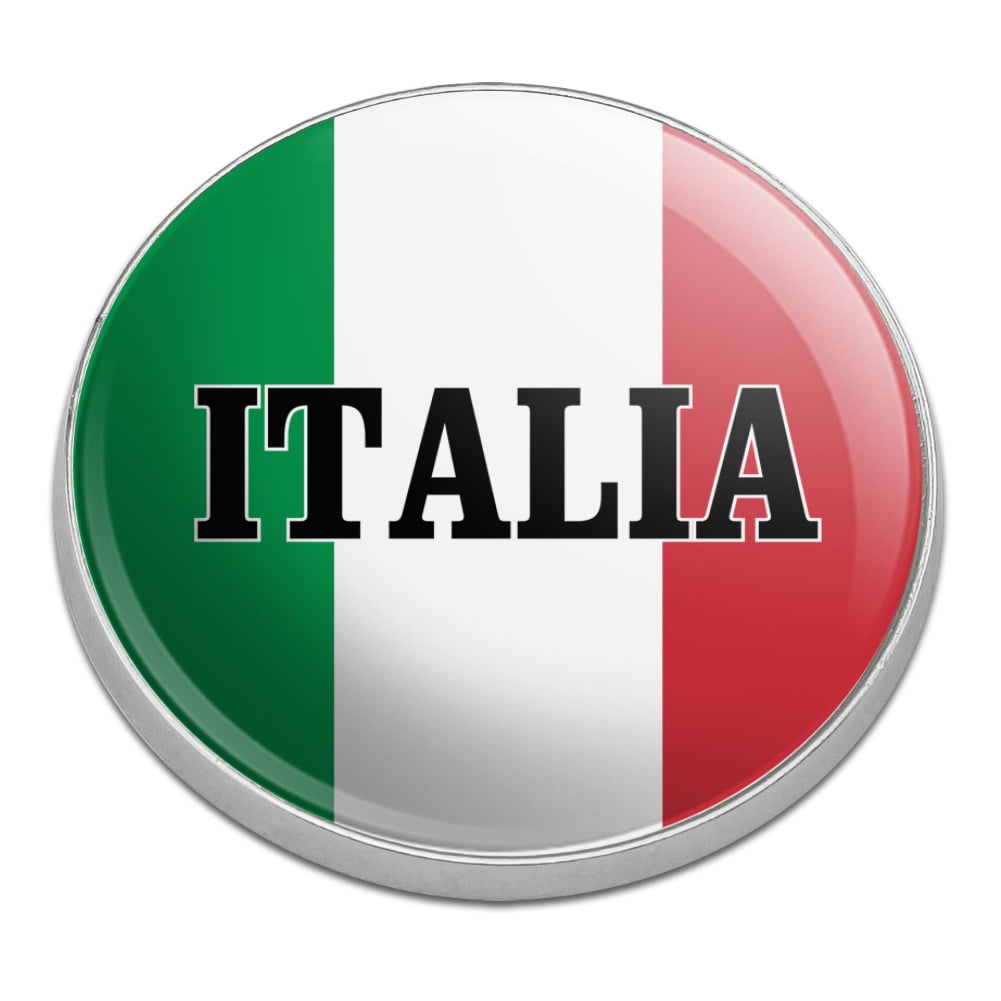 Italia Italy Italian Flag Golfing Premium Metal Golf Ball Marker ...