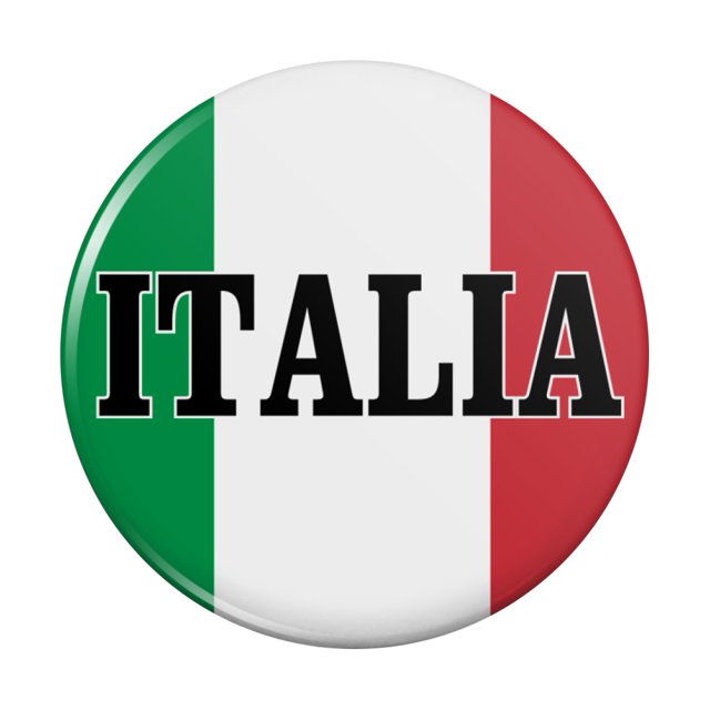 Italia Italy Italian Flag Kitchen Refrigerator Locker Button Magnet ...