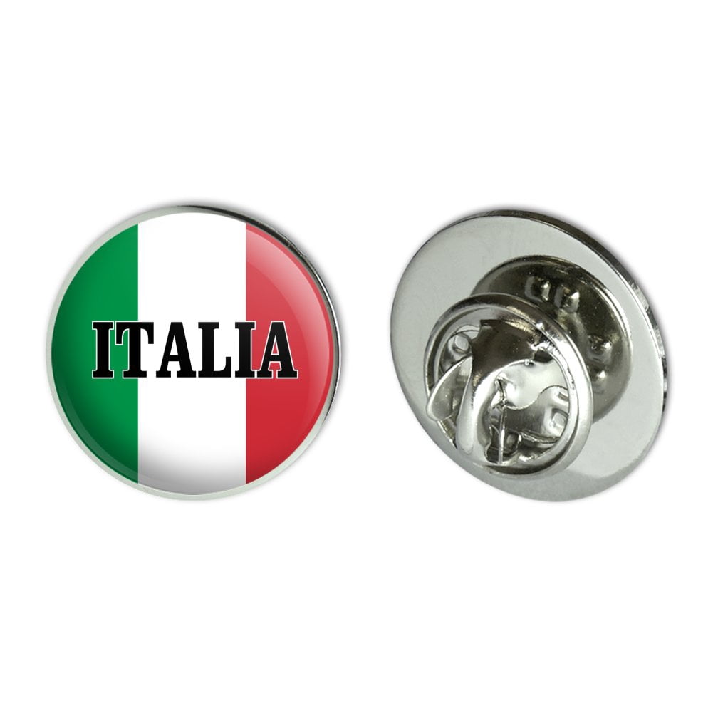 Italia Italy Italian Flag Metal 0.75