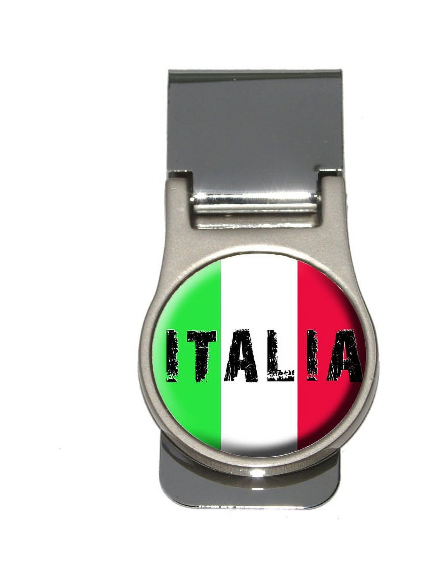 Italia - Italy Italian Flag Money Clip - Walmart.com