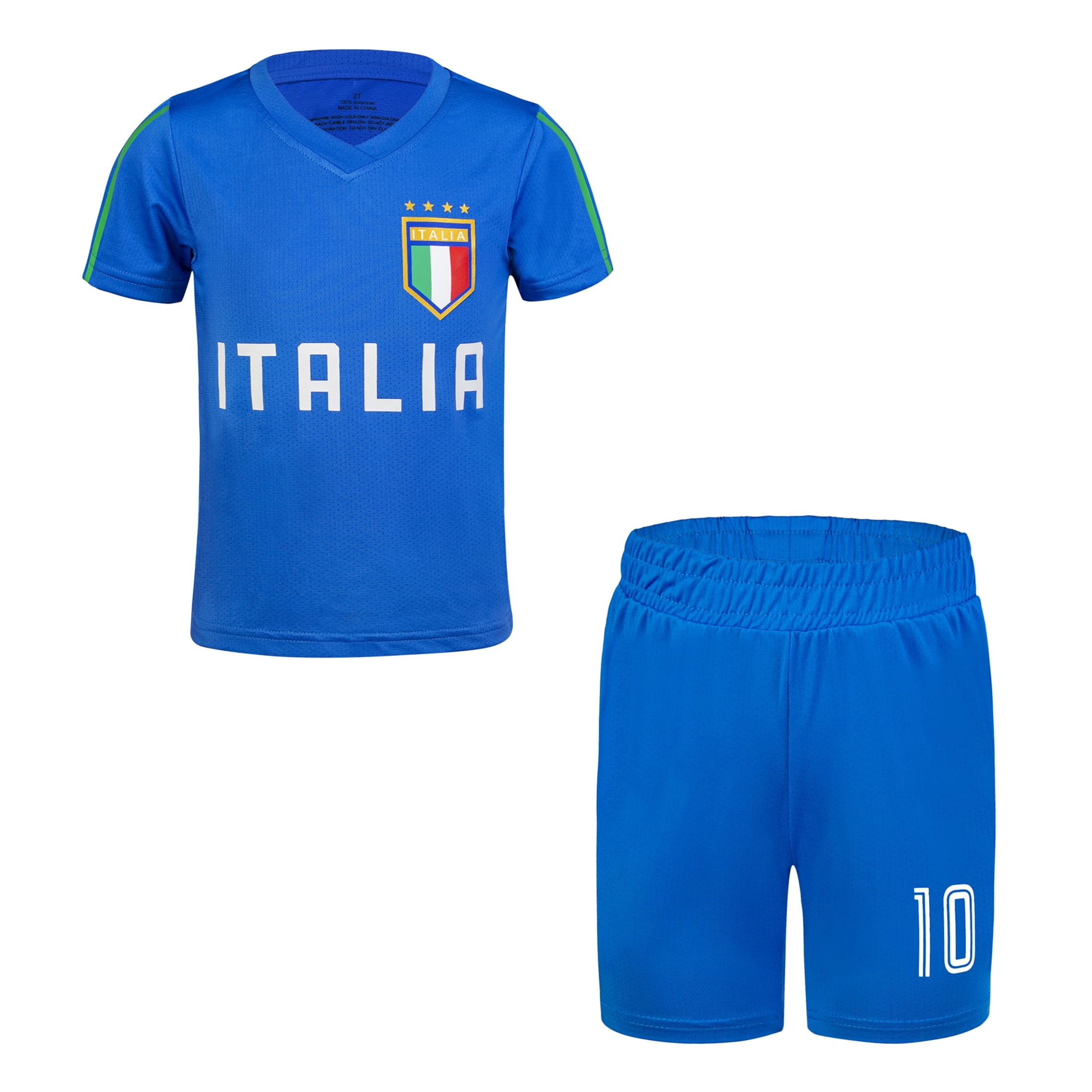 Cnins ItalIa Jersey Kids, #10 Soccer Uniform, Unisex Athletic Soccer ...