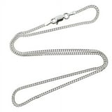 Italian 925 Sterling Silver 1.8 mm Curb Chain - Available in 5 Sizes 16 ...