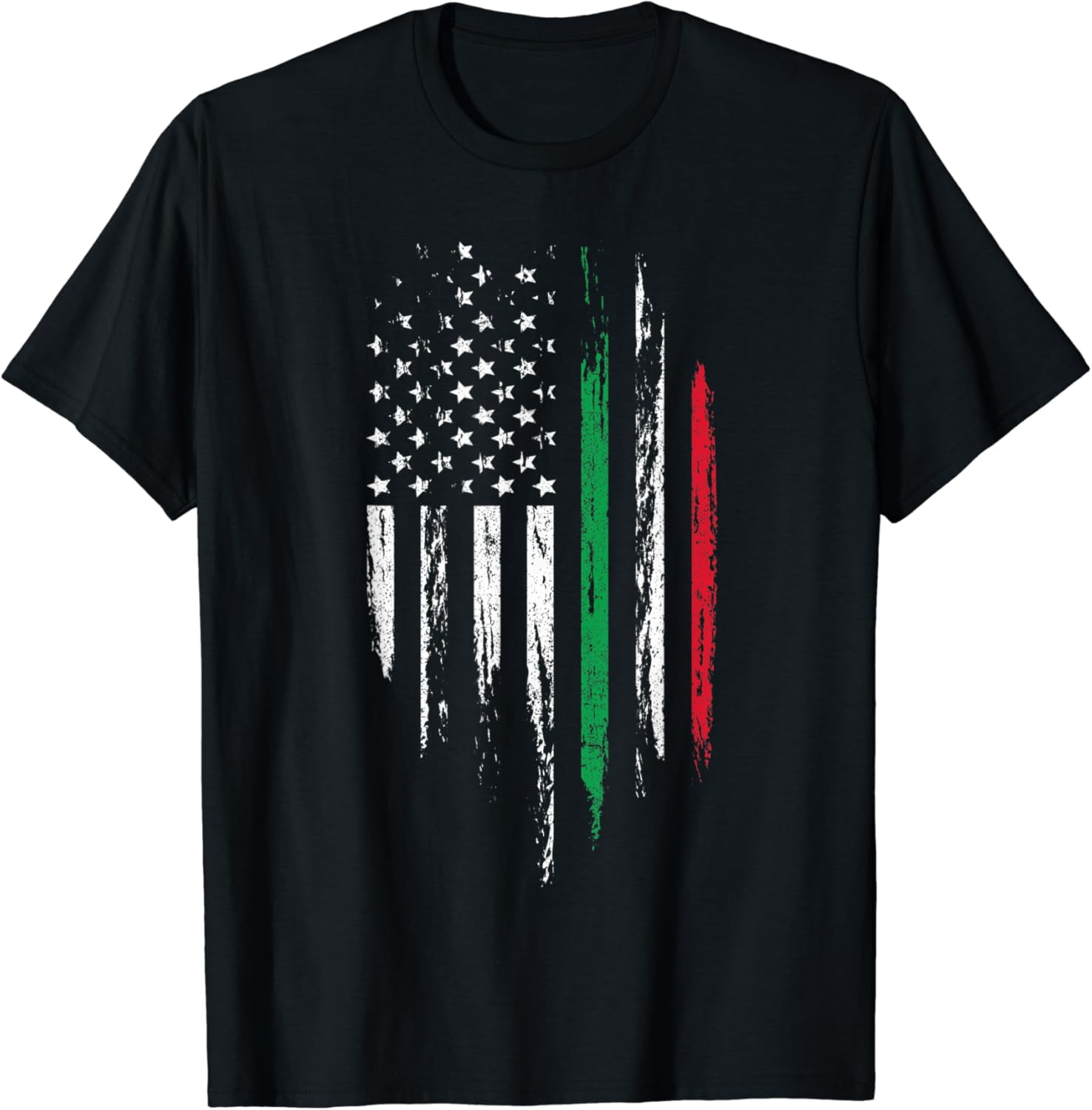 Italian American Flag Combo Italy Usa Italia Patriotic Gift T-Shirt ...