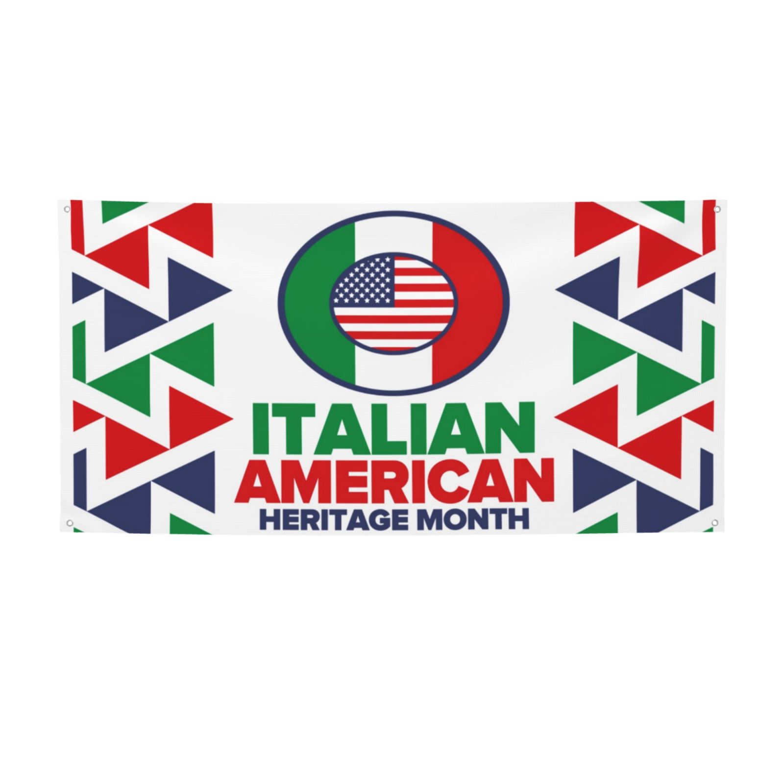 Italian American Heritage Month Banner Backdrop Porch Sign Small ...