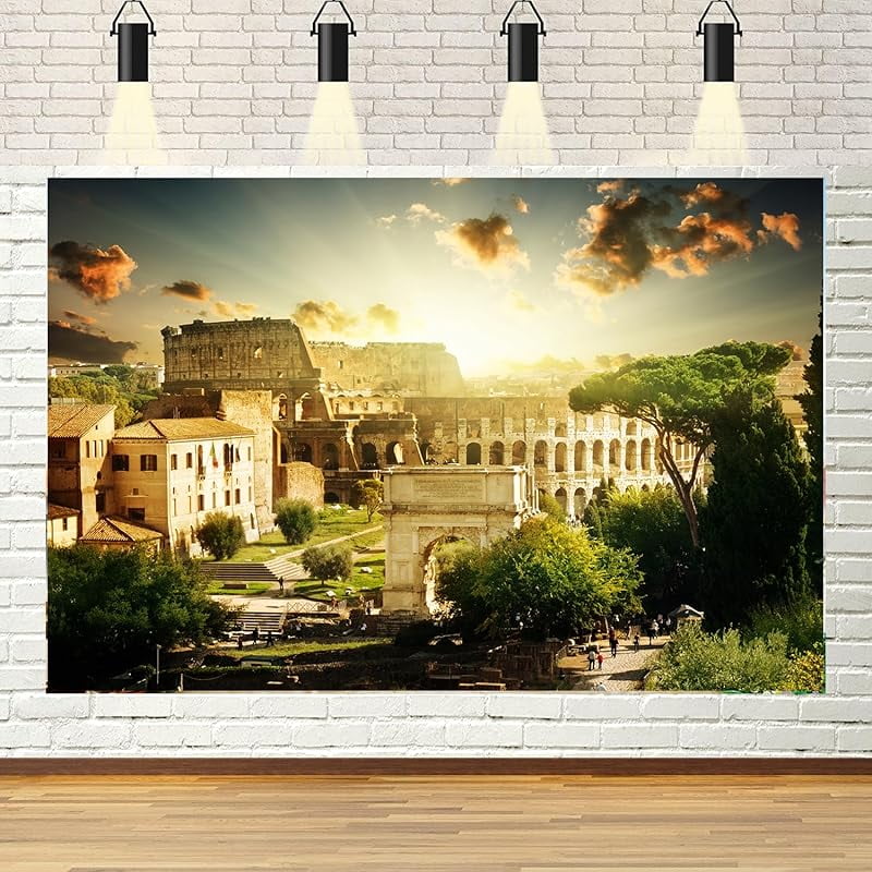 Italian Architecture Backgound for Italian Theme Party Famous ...