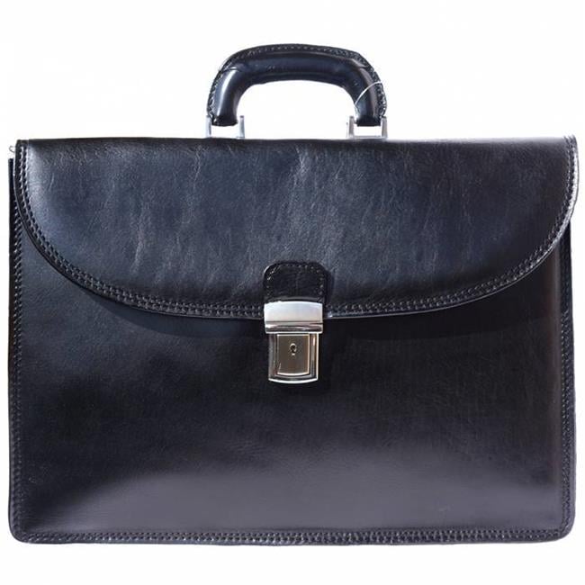 Italian Artisan 97-7603-Black Unisex Luxury Handmade Genuine Cow ...