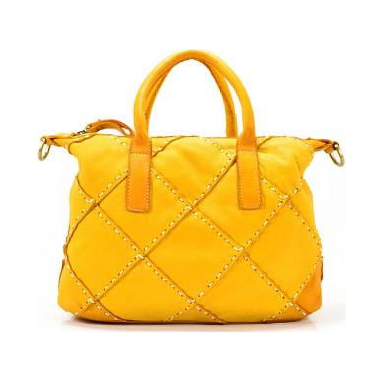 Italian Artisan Filomena Handcrafted Vintage Washed Handbag in Genuine ...