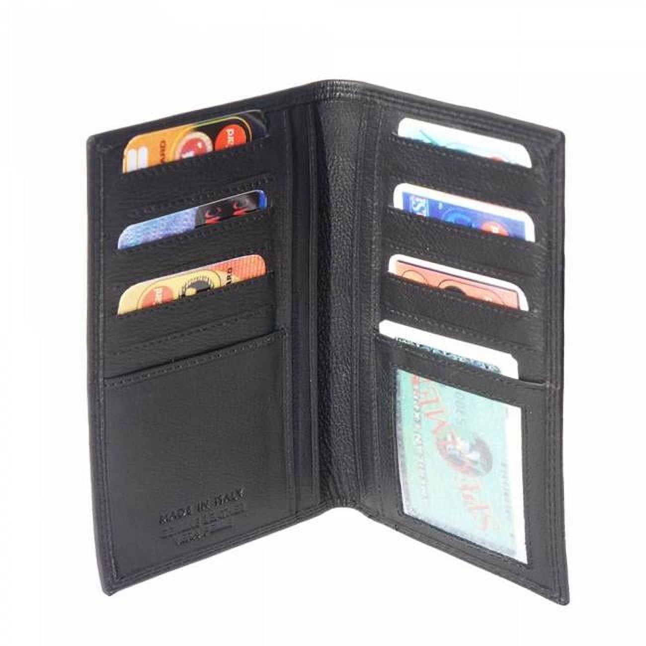 Italian Artisan Ivo GM Mens Handmade Vertical Wallet in Genuine ...