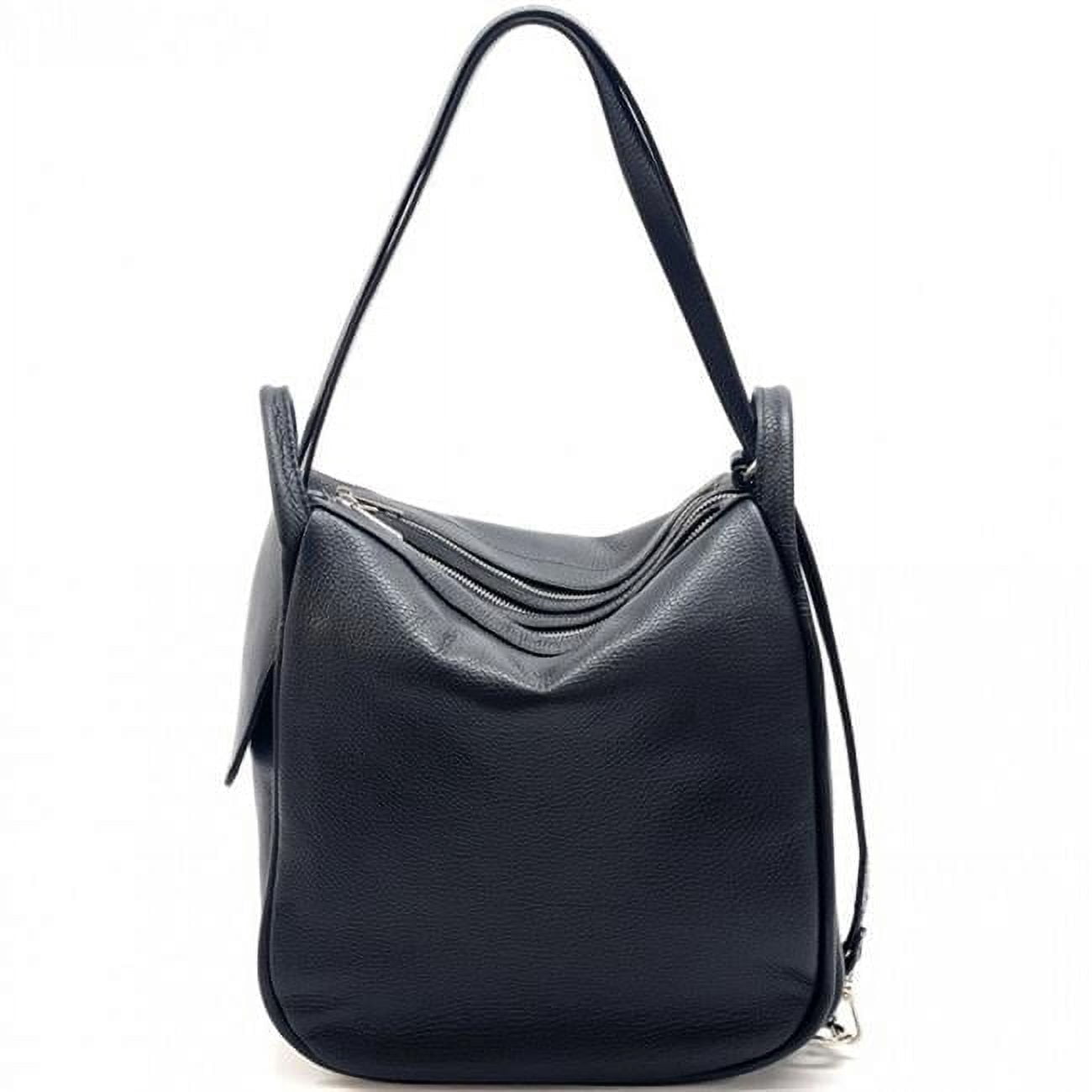 Italian Artisan Katrina Handcrafted Leather Shoulder Bucket-Backpack ...