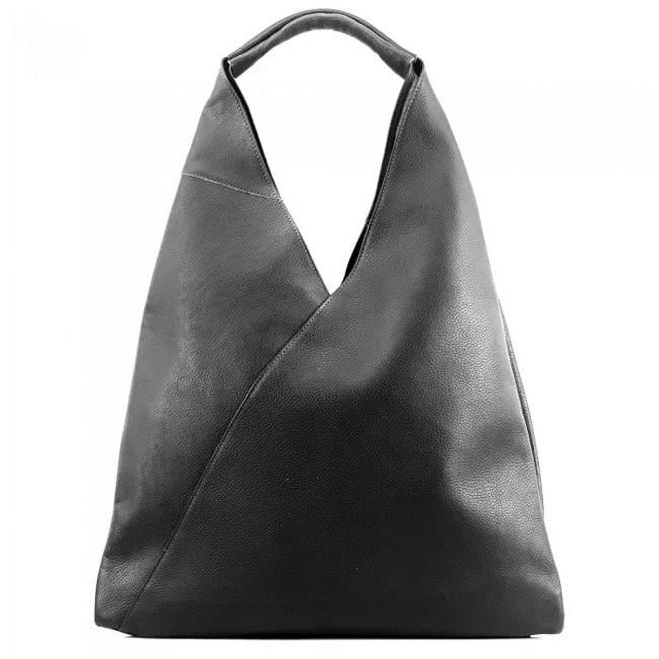 Italian Artisan 221-5819-Black Valencia Women Handcrafted Triangle ...