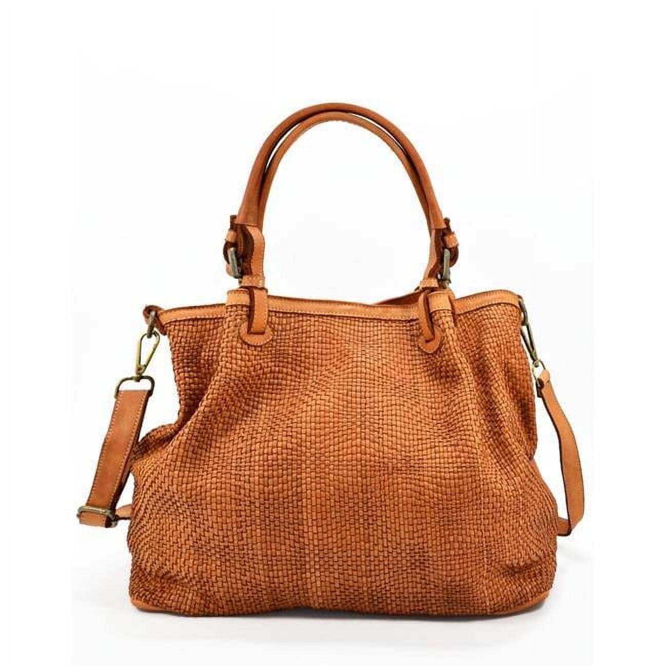 Italian Artisan Womens Handcrafted Leather Vintage Woven Tote Shopper ...