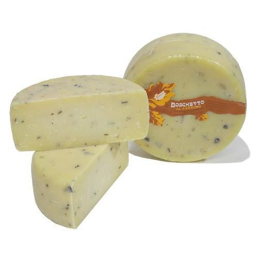 Italian Boschetto al Tartufo Stagionato Cheese - Whole Wheel (4 pound ...