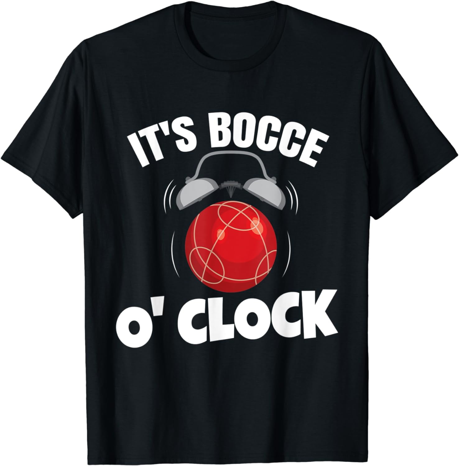 Italian Bowling Game Italy Heritage Player Funny Bocce Ball T-Shirt ...