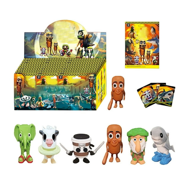 Italian Brainrot AI Italian Animals Collection Toys,Frigo Camelo ...