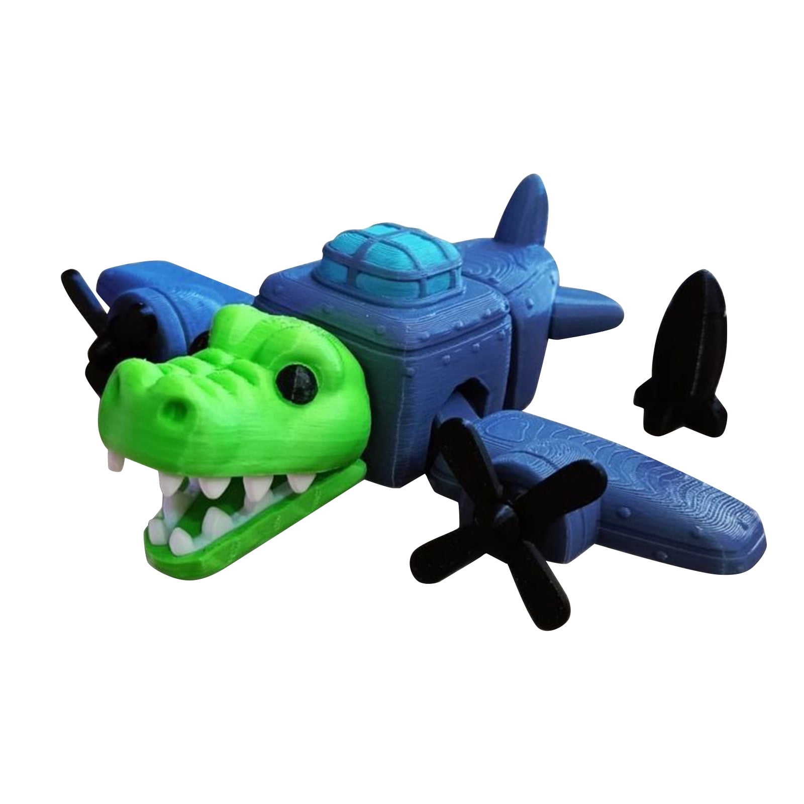 Italian Brainrot Action Figure - Bombardiro Crocodilo Brainrot Action ...