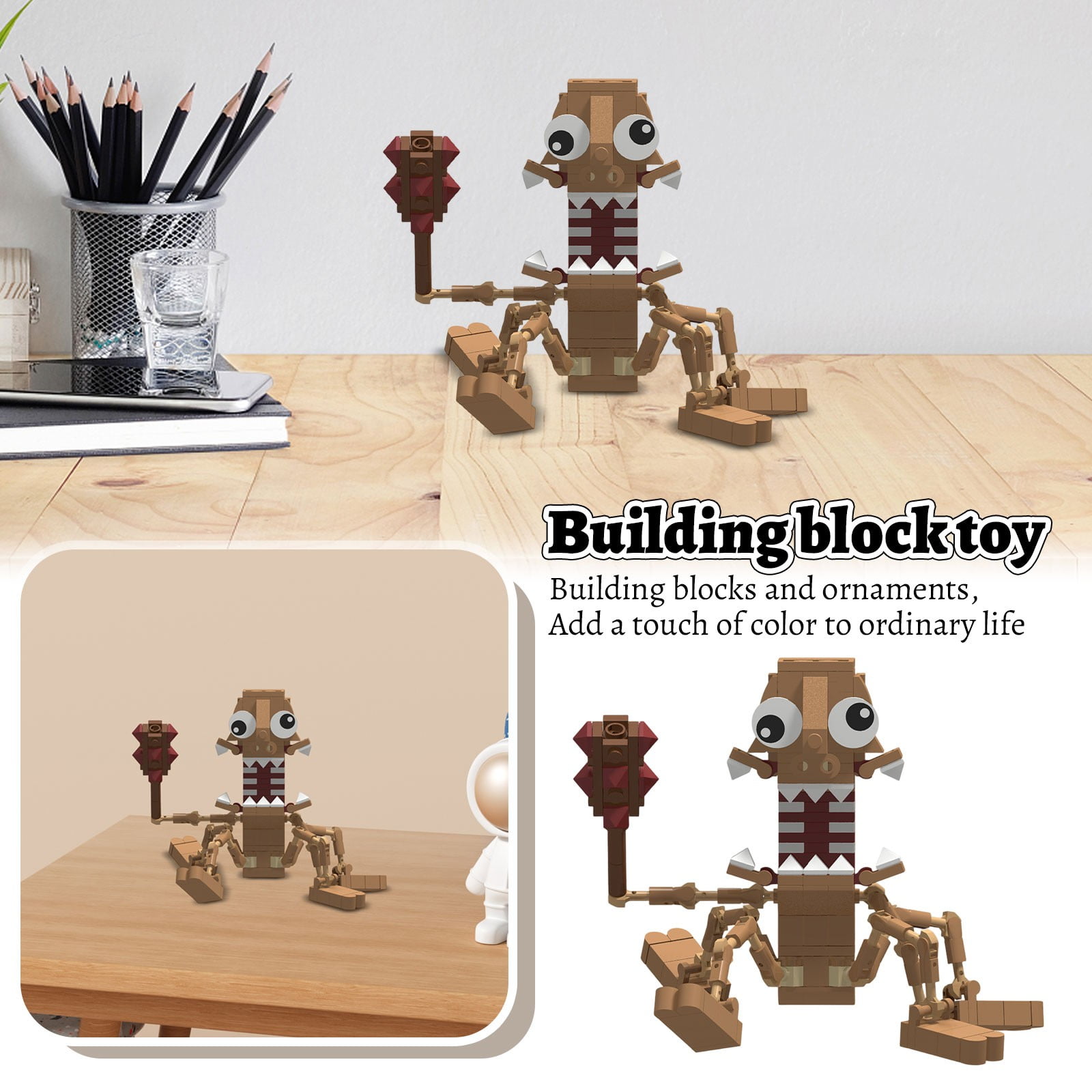 Italian Brainrot Action Figures Building Blocks,Cute Cartoon Cake ...