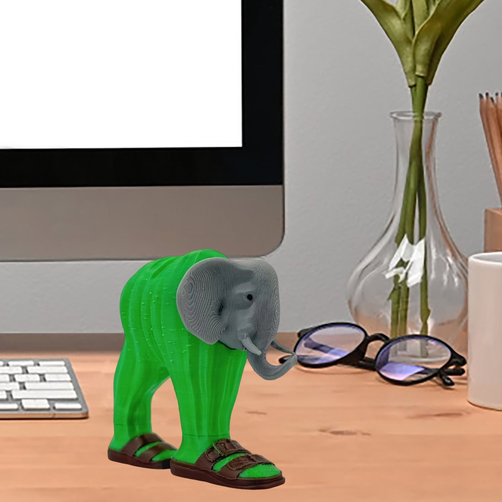 Italian Brainrot Action Figures Elephant Italian Brainrot Figure Non ...