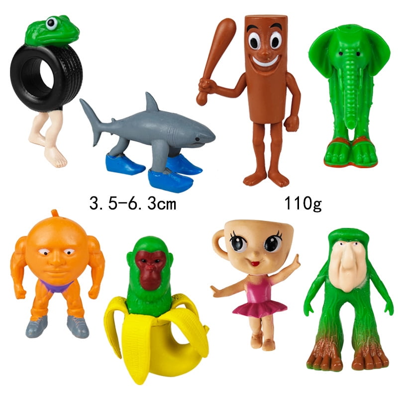 Italian Brainrot Action Figures Tra-lalero Tra-lala Animals Tung-Tung ...