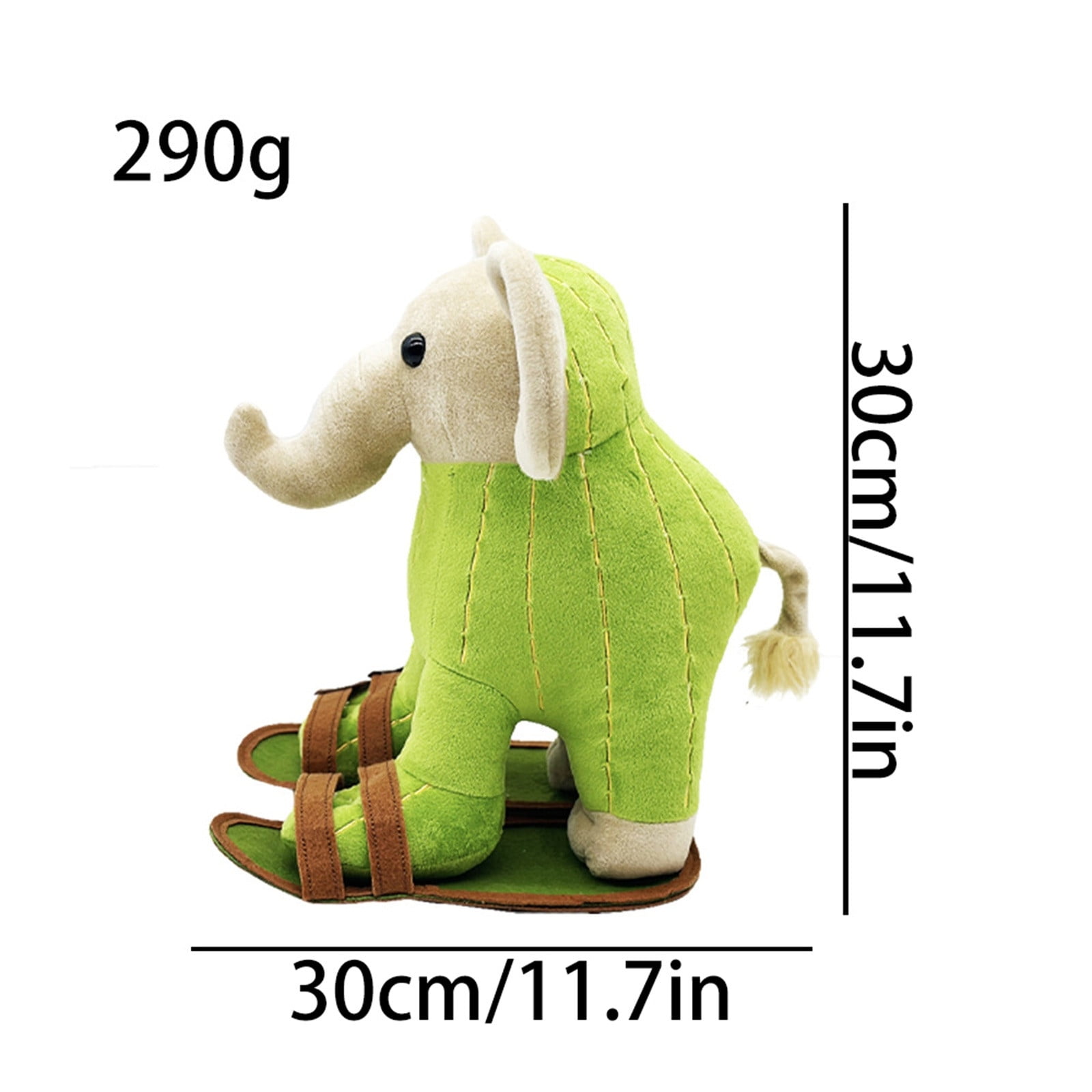 Italian Brainrot Ai Italian Animals Lirili Larila Plush Toy 11.7 Inch ...