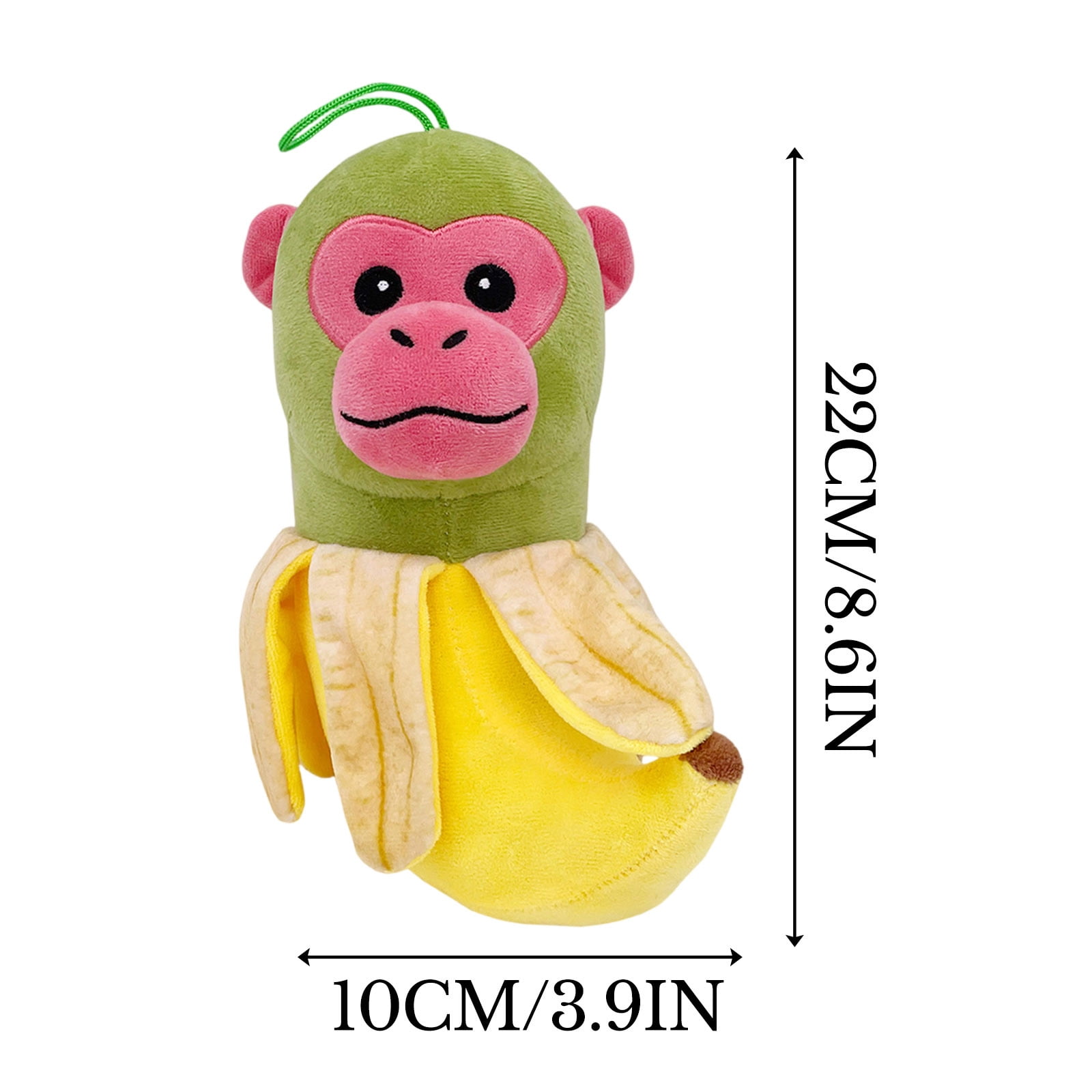 Italian Brainrot Ai Italian Animals Shimpanzini Bananini Plush Toy 8.6 ...