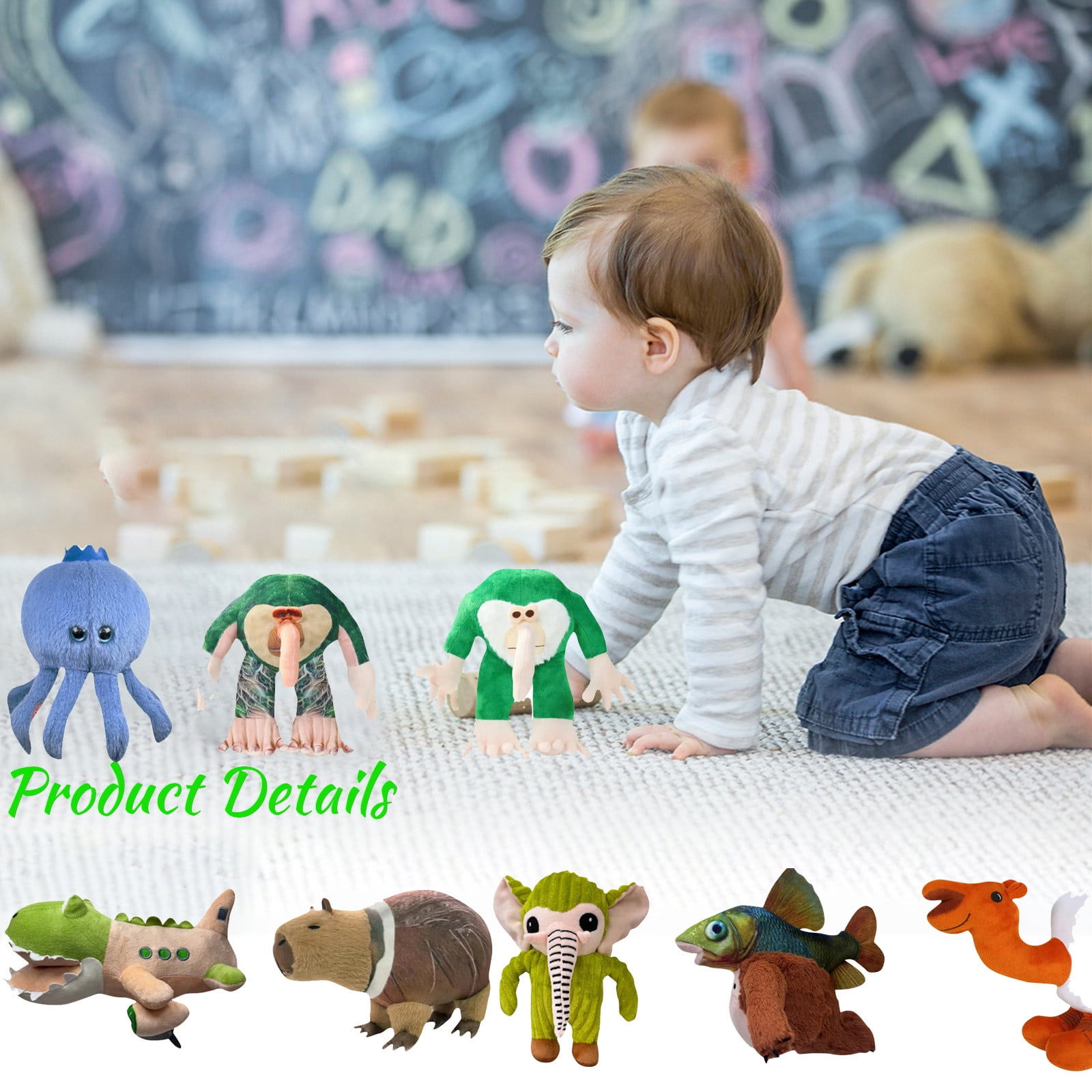 Italian Brainrot Animals, Brainrot Evolution Plushie, AI Italian ...