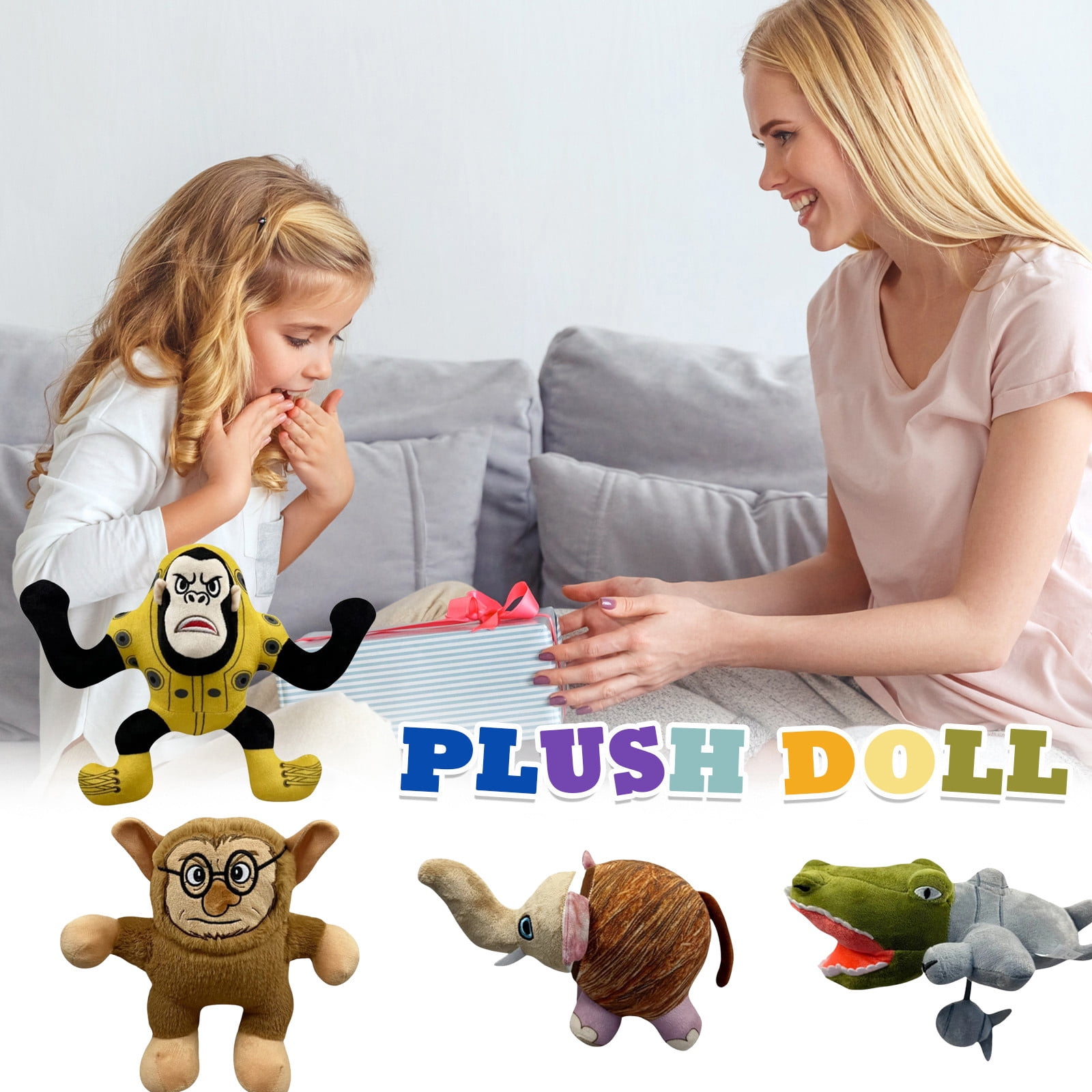 Italian Brainrot Animals, Brainrot Evolution Plushie, AI Italian ...