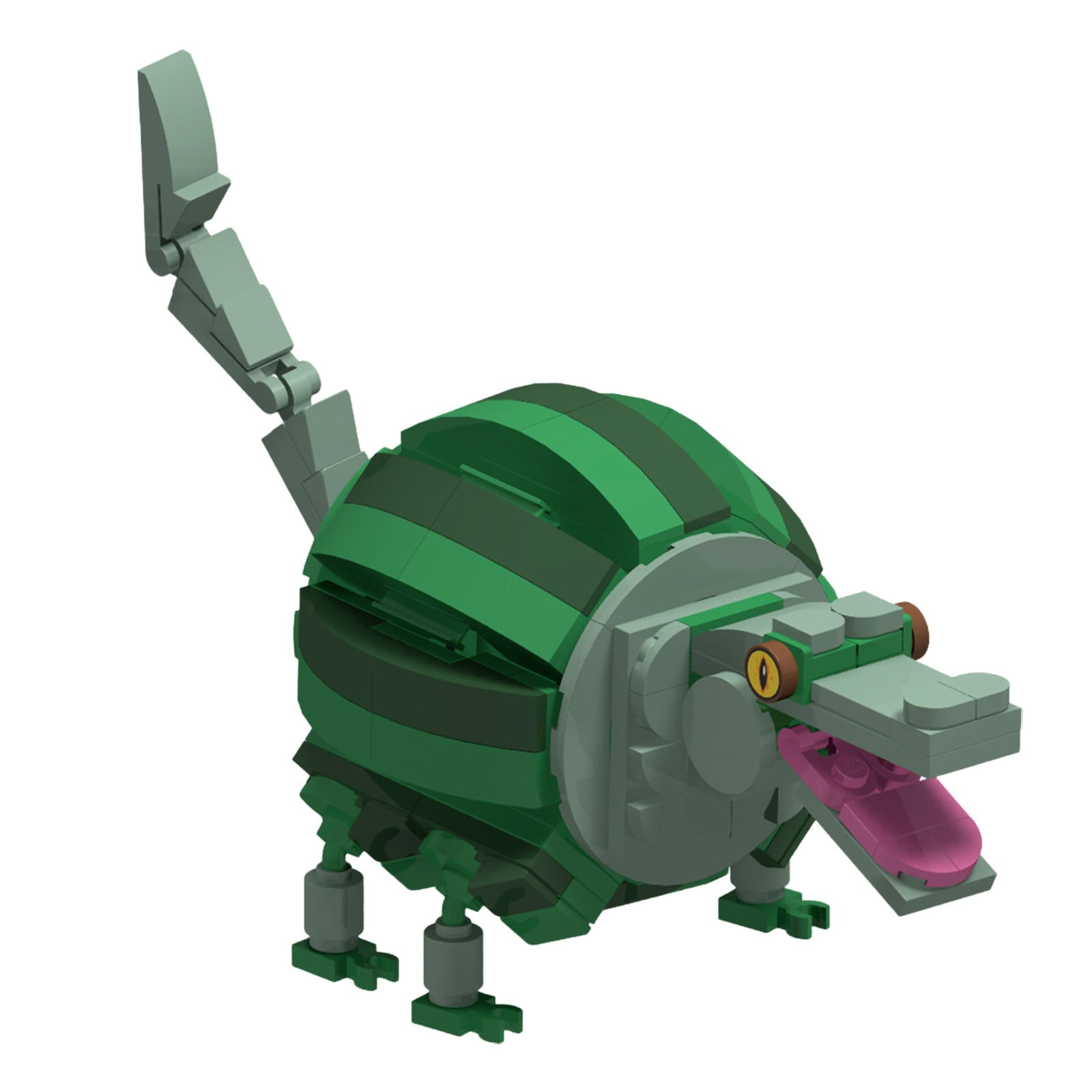 Italian Brainrot Animals Building Blocks Set, Tung Tung Tung SAHUR ...