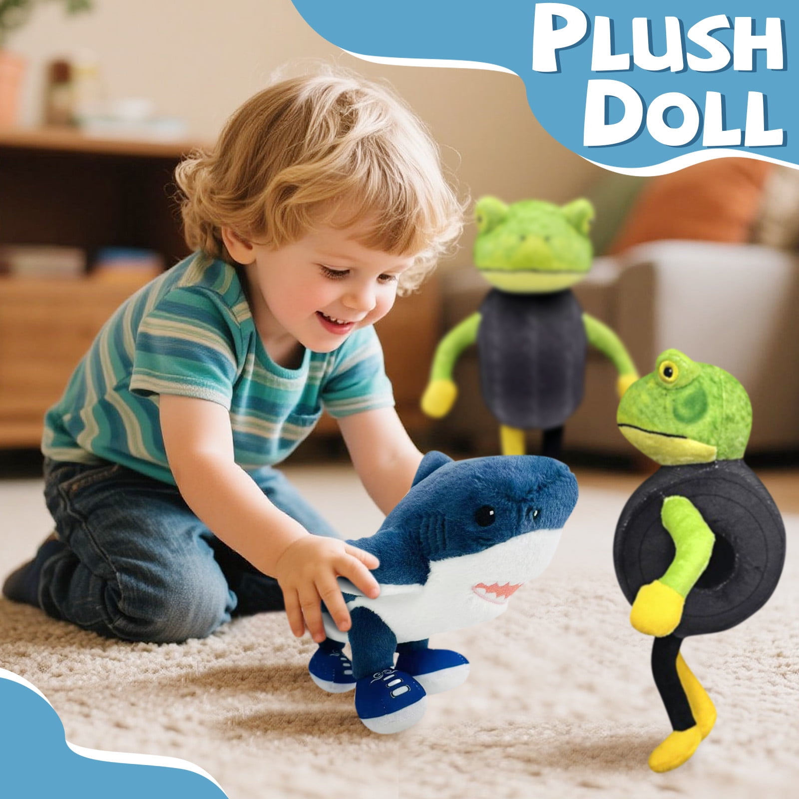 Italian Brainrot Animals Plush,Brainrot Evolution Plushie - Soft ...