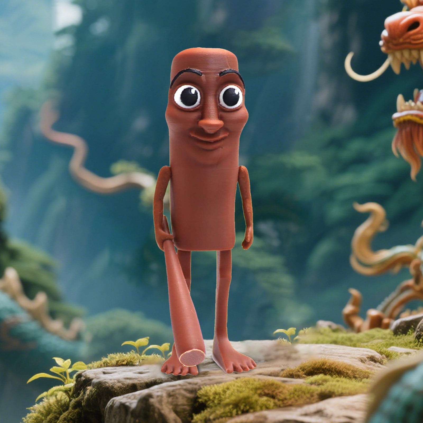 Italian Brainrot Animals,TungTungTung Sahur Wooden Stick Figure,AI ...