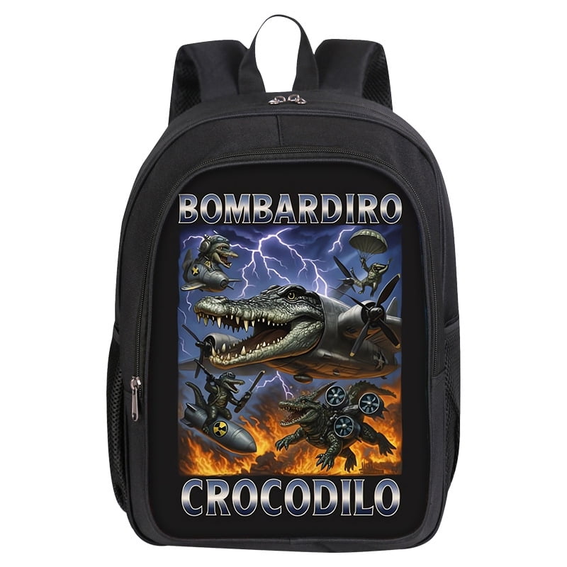 Italian Brainrot Backpack, 3D Digital Printing Backpack, Back to School ...