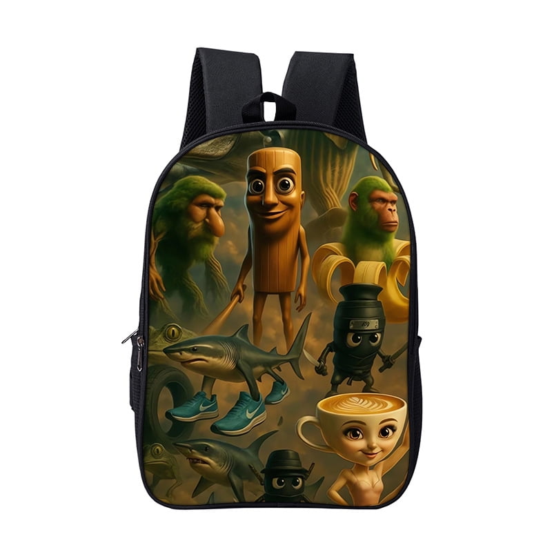 Italian Brainrot Backpack, 3D Digital Printing Backpack, Back to School ...