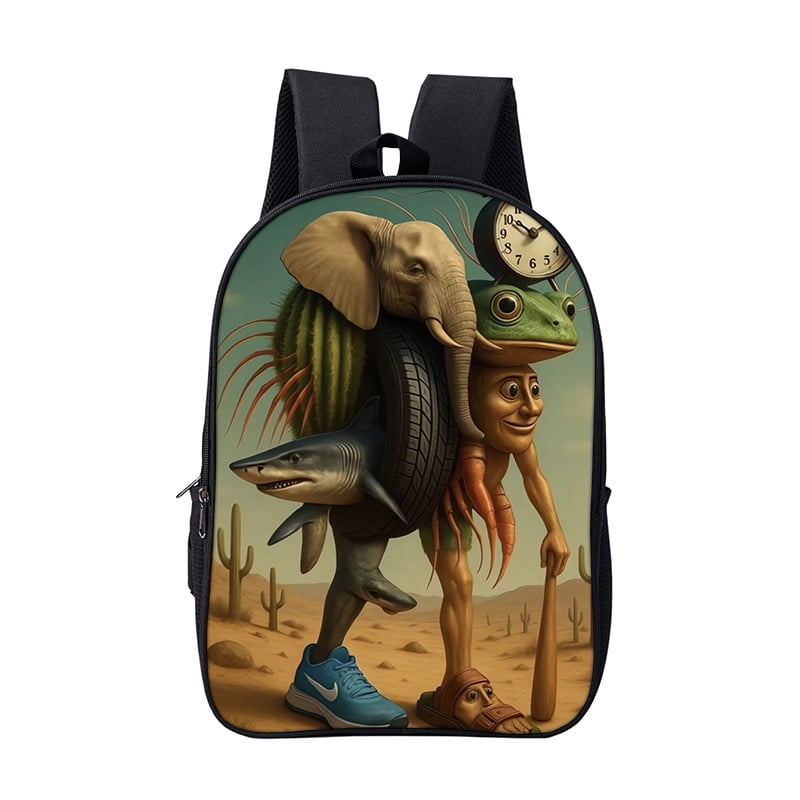 Italian Brainrot Backpack, 3D Digital Printing Backpack, Back to School ...