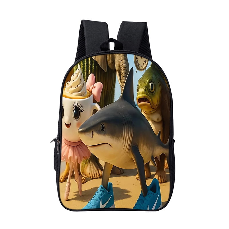 Italian Brainrot Backpack, 3D Digital Printing Backpack, Back to School ...