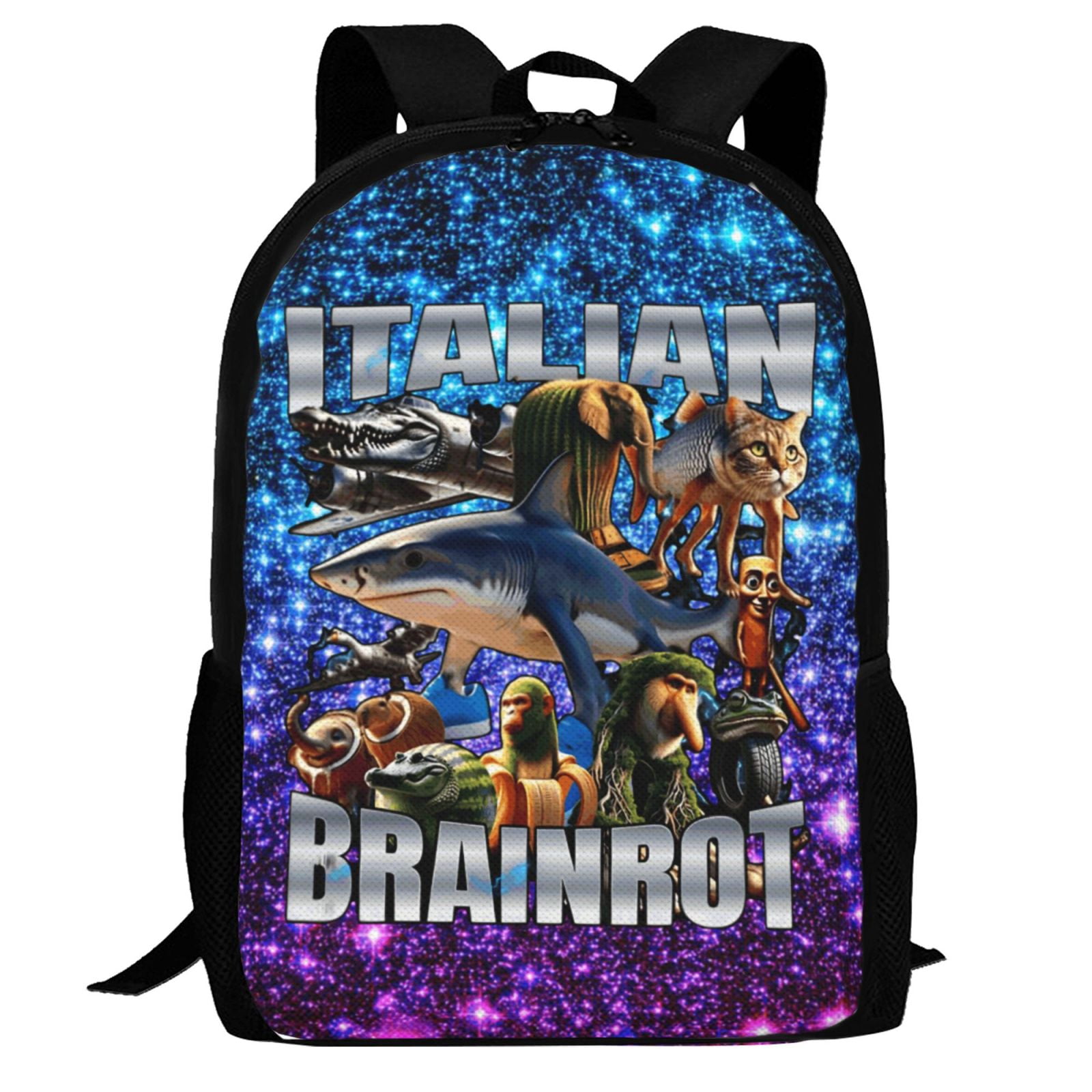 Italian Brainrot Backpack,3d Print Laptop Backpack Lightweight Casual ...