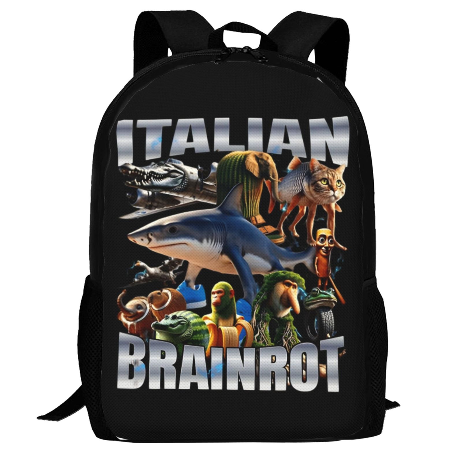 Italian Brainrot Backpack,3d Print Laptop Backpack Lightweight Casual ...