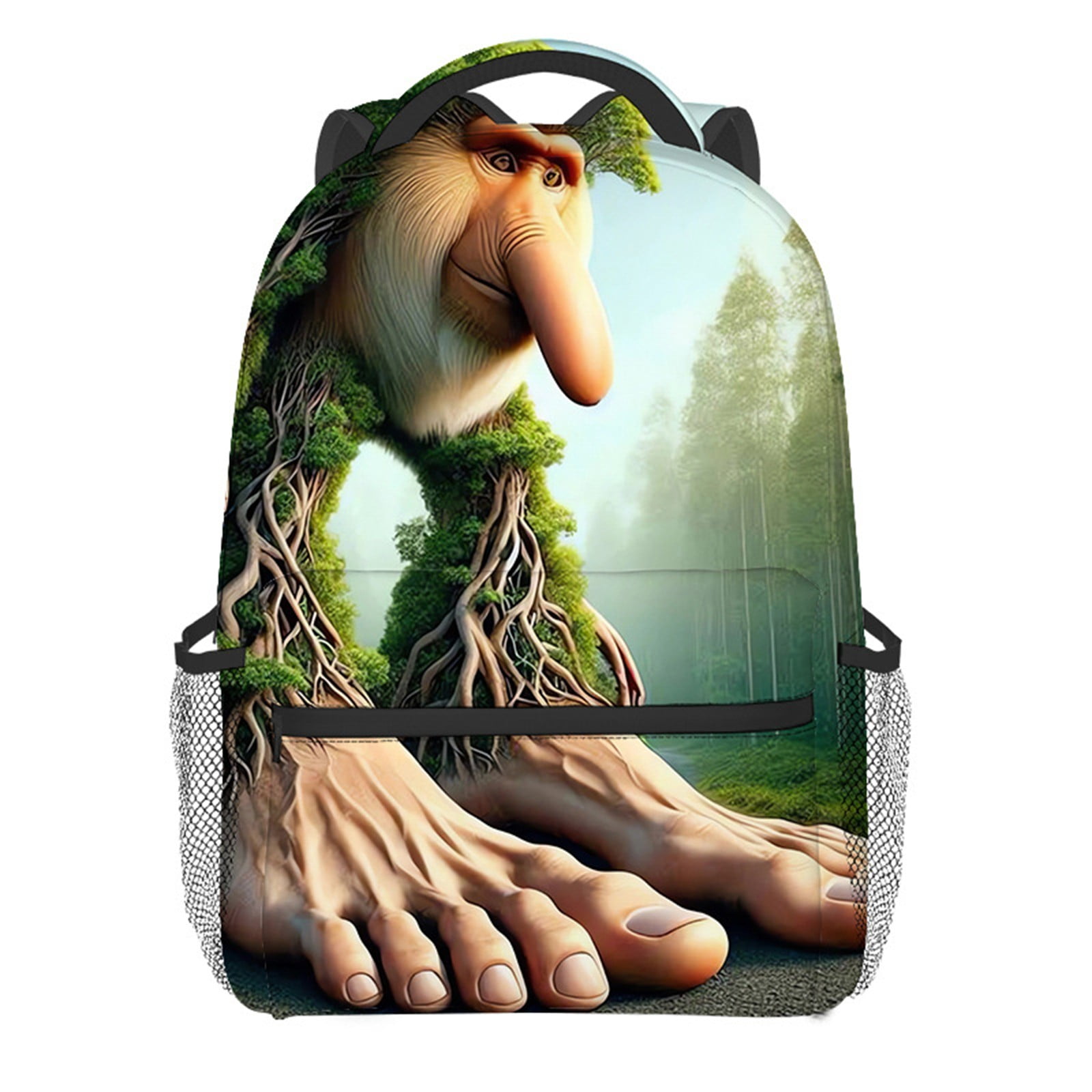 Italian Brainrot Backpack AI Italian Animals Novelty School Backpack ...